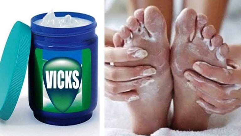 BENEFICIOS DE USAR VICKS VAPORUB EN LOS PIES. - Vida Saludable
